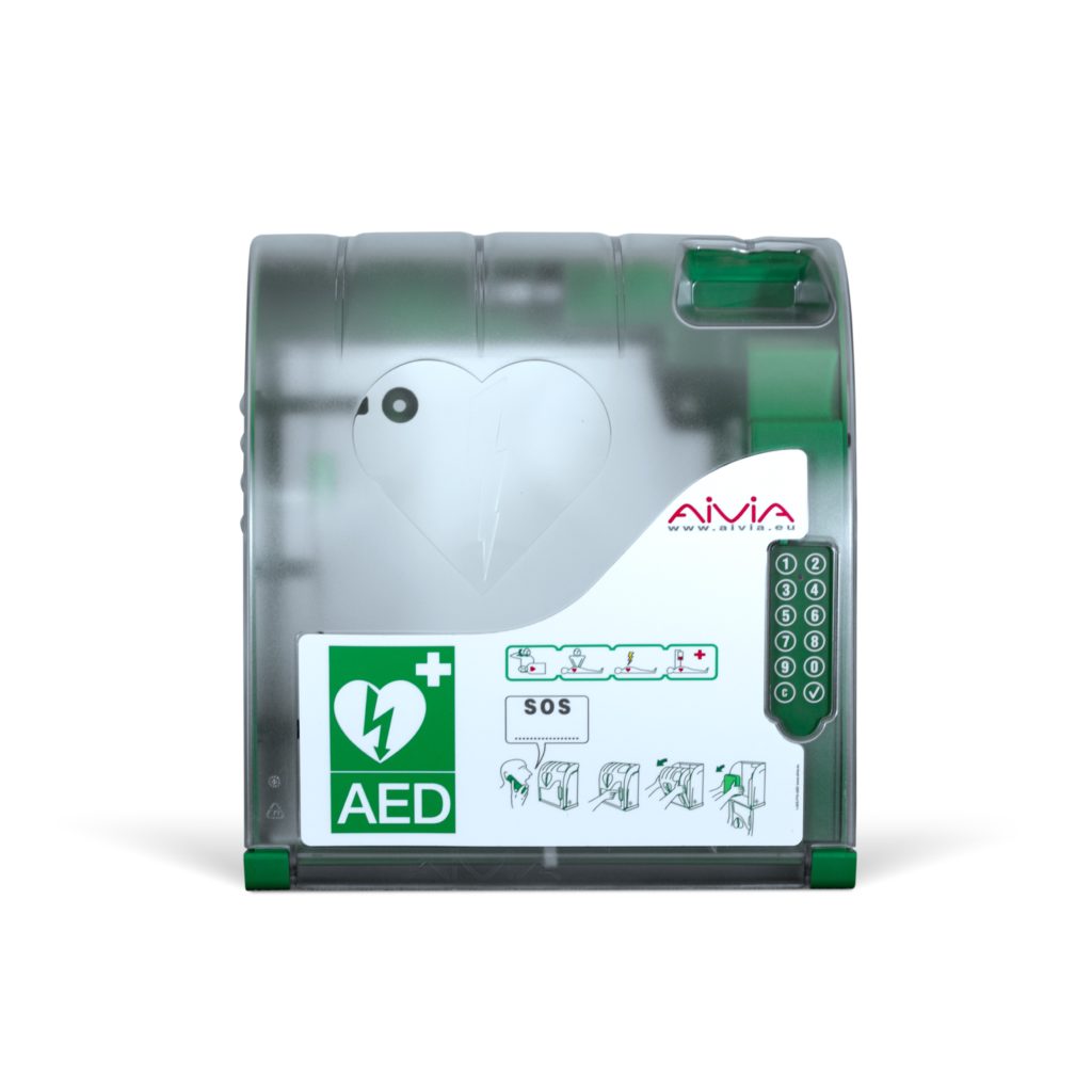 AIVIA 200 Outdoor AED Cabinet - DefibWarehouse - Wide range of ...
