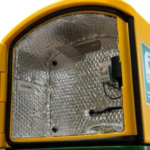 AED Protect Solar Powered Outdoor Defibrillator Cabinet (Locked ...