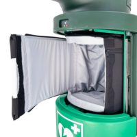 AED Protect Solar Powered Outdoor Defibrillator Cabinet ...