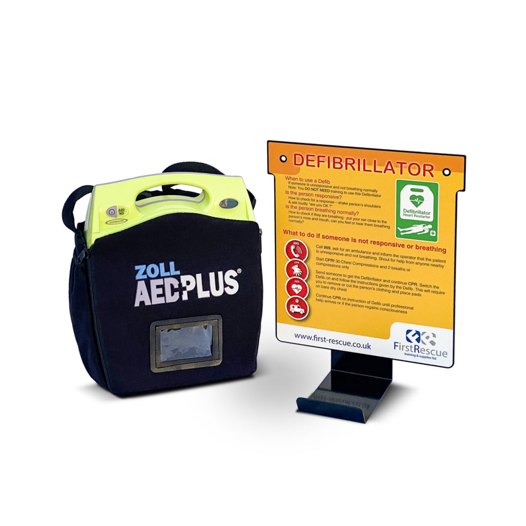 ZOLL AED Plus Fully-Auto Wall Hanger Package | DefibWarehouse - Wide ...