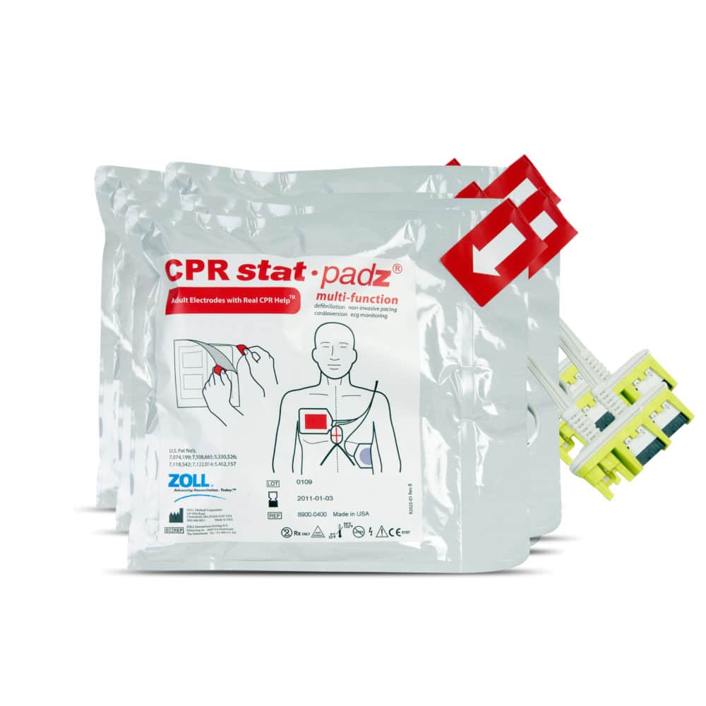 ZOLL CPR-Stat-Padz – box of 8 | DefibWarehouse - Wide range of ...